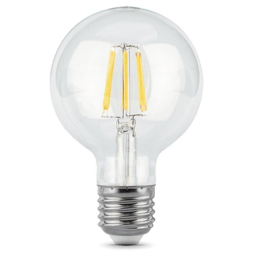 Лампа светодиодная gauss Filament G95 105802106, E27, G95, 6 Вт, 2700 К