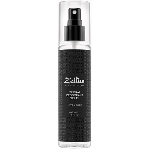Минеральный дезодорант-антиперспирант без запаха Zeitun Men's Collection Mineral Deodorant Spray /150 мл/гр.