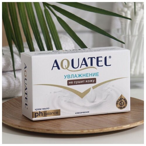 Крем-мыло твердое Aquatel классическое, 90 г 9381250