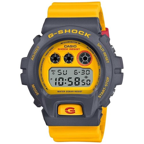 Наручные часы CASIO G-Shock, серый, желтый