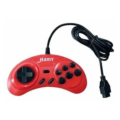 Джойстик для Hamy (Sega) 16 bit Turbo (красный)