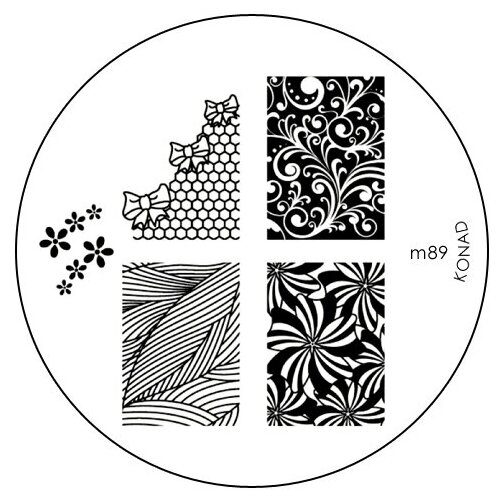 Konad Печатная форма (диск) M89 image plate
