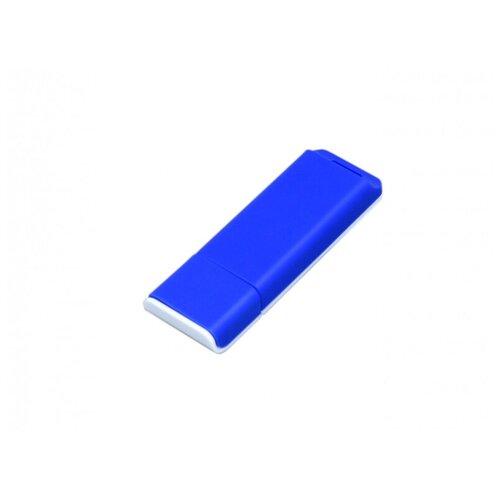 Оригинальная двухцветная флешка для нанесения логотипа (4 Гб / GB USB 2.0 Синий/Blue Style Flash drive оригинально)