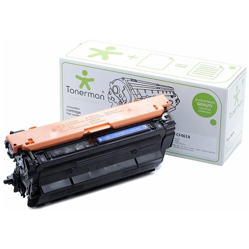 Картридж Tonerman CF461X 656X для HP Color LaserJet CLJ M652, M652N, M652DN, M653, M653DN, M653X Enterprise