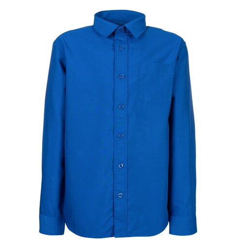 Школьная рубашка Tsarevich, размер 158-164, синий