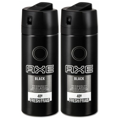 Дезодорант мужской AXE "Black", 150 мл, 2 шт.