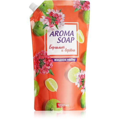 Жидкое мыло Aroma Soap " бергамот и вербена " 1000мл