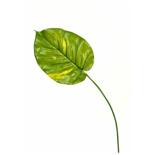 Искусственные цветы лист филодендрона для декора