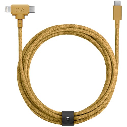Зарядный кабель Native Union USB-C/LIGHTNING, 1,5 м, крафт