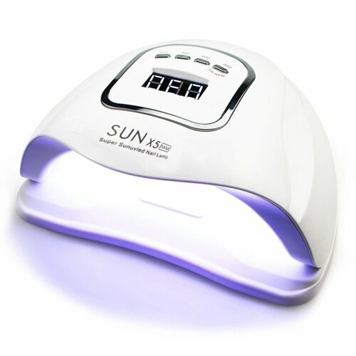 SUN Лампа для сушки ногтей X5 Max, 80 Вт, LED-UV белая