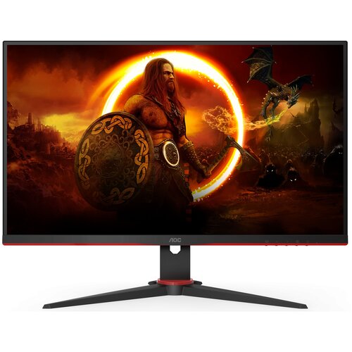 23.8" Монитор AOC 24G2SAE, 1920x1080, 165 Гц, *VA, Global, черный/красный