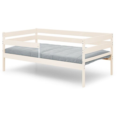 Детская кровать софа Virke Twini (ECO) крем-брюле 160 80 с бортиком, 160х80, тахта, детская кроватка, детская мебель