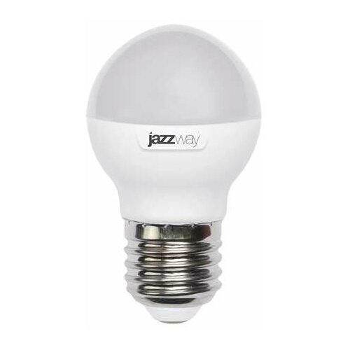 Лампа светодиодная PLED-SP G45 9Вт шар 5000К холод. бел. E27 820лм 230В JazzWay 2859662A (4шт.)