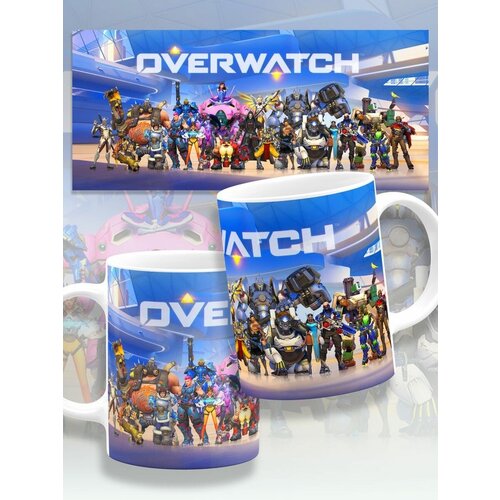 Кружка Overwatch Овервоч Персонажи