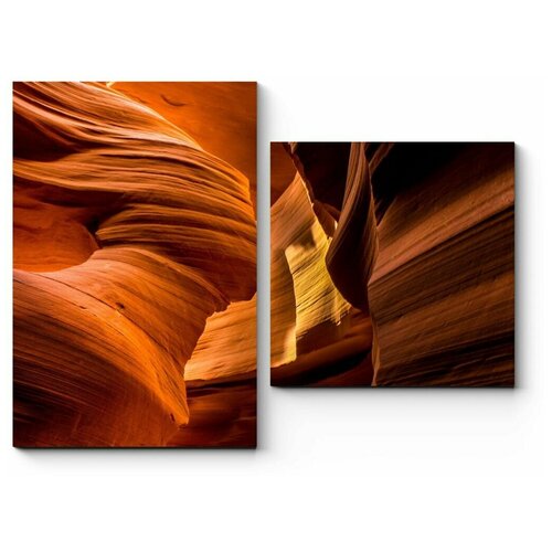 Модульная картина Прекрасные цвета каньона 80x60