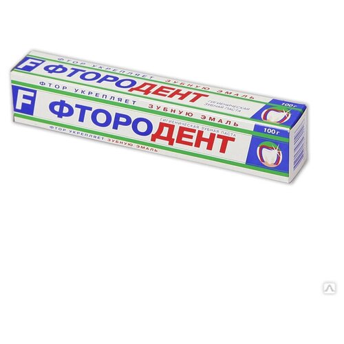 Зубная паста Весна Косметика фтородент в футляре, 90 г
