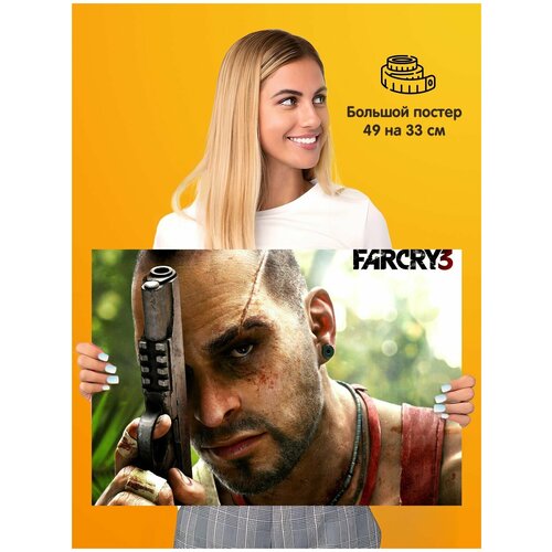 Постер плакат Far Cry 3 Фар Край 3