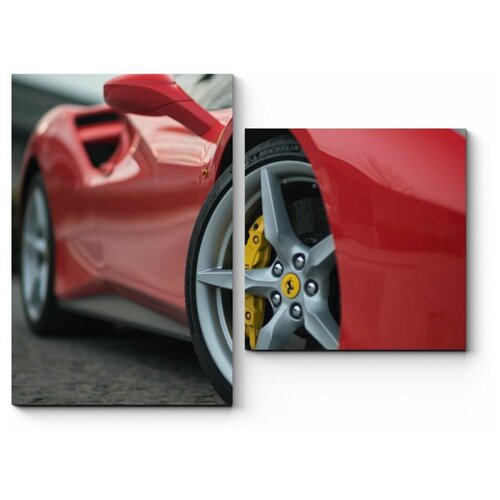 Модульная картина Ferrari 488 GTB200x150