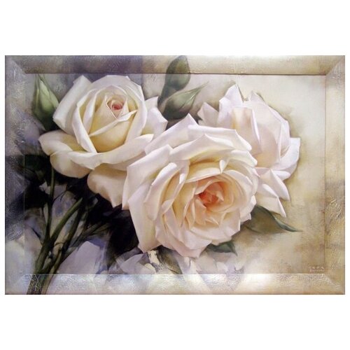 Картина Dekart "Букет роз 2", 8Л0881, 41,5 х 51,5 х 2 см