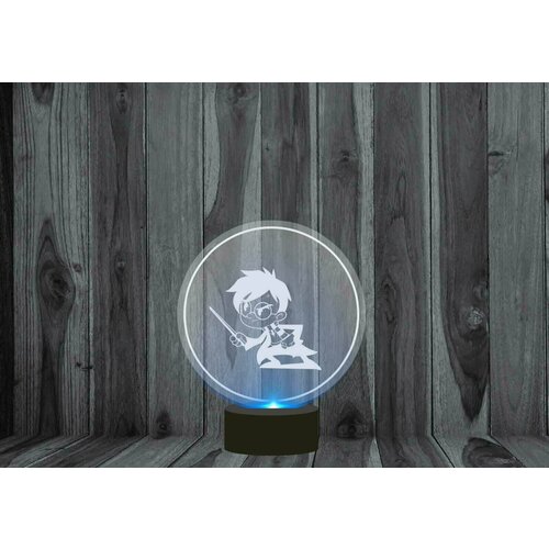 Светильник, ночник 3D GOODbrelok Принт "Гарри Поттер" - GP0006
