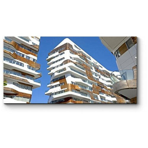 Модульная картина Современный жилой район Милана170x85