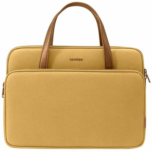 Сумка Tomtoc TheHer Laptop Shoulder bag H21 для MacBook Air 13"/MacBook Pro 13"/MacBook Pro 14" (M1) /ноутбуков до 13.5" желтая