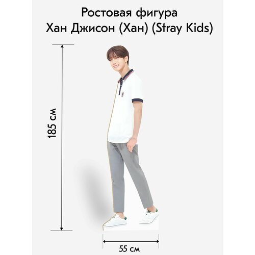Аксессуар для фотосессий, Indoor-ad, Хан Джисон (Хан) (Stray Kids) 3, ростовая фигура