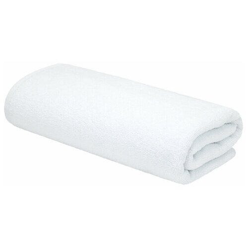 Махровое полотенце для рук и лица Отельное плотность 400гр S 40* 70 см, 1 шт, белое, 100% хлопок, spa, для ванной, гостевое