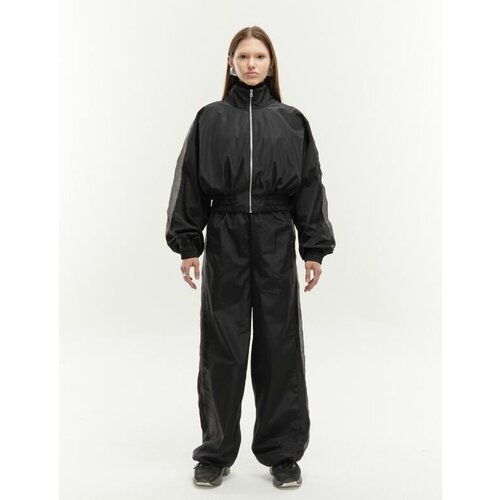 Бомбер  Mulier, размер ONE SIZE, черный