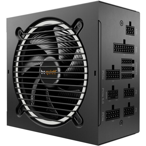 BeQuiet! Pure Power 12 M 850W / ATX 3.0, 80 PLUS Gold, LLC+SR+DC-DC, 120mm fan, semi-modular / BN344