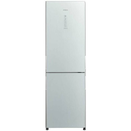 Холодильник HITACHI R-BG 410 PU6X GS серебристое стекло
