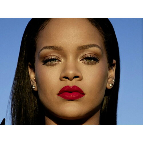 Плакат, постер на бумаге Rihanna/Рианна/музыкальные/поп исполнитель/артист/поп-звезда/группа. Размер 30 х 42 см