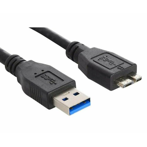 Кабель Buro MK30-AM-1.5 micro USB 3.0 B (m) USB A(m) 1.5м черный