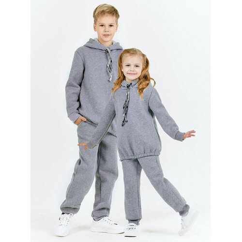 Комплект одежды KETMIN, размер 116, серый