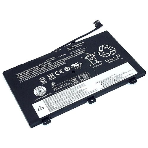 Аккумуляторная батарея для ноутбука Lenovo ThinkPad Yoga 14 (00HW000) 15.2V 3690mAh