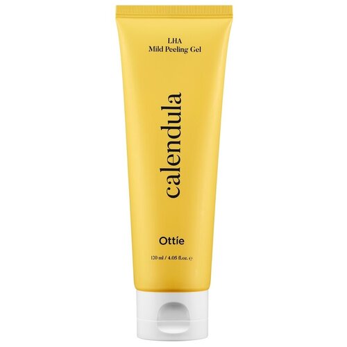Ottie Мягкий пилинг-гоммаж с календулой Calendula LHA Mild Peeling Gel 120 мл.