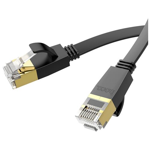 Кабель для интернета Патч-корд плоский Hoco US07 Gigabit RJ45 CAT.6 5m