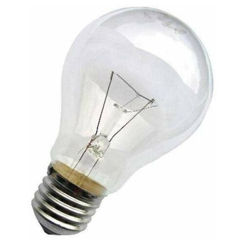 Лампа накаливания Б 60Вт E27 230-230В (верс.) Лисма 303393400\303456600 (упак.10 шт.)