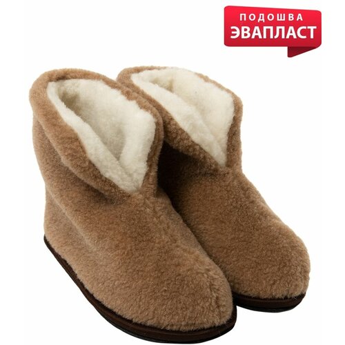 Чуни  Wool Lamb, размер 42-43, коричневый