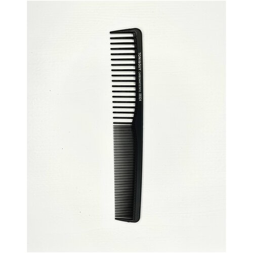 Toni&Guy Расчёска комбинированная рабочая carbon antistatic comb 18 см