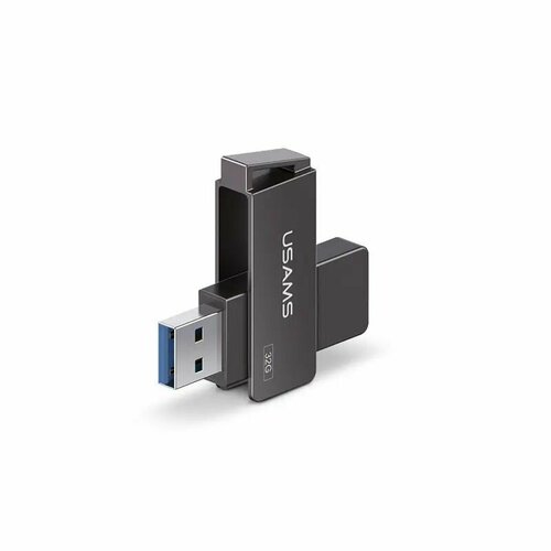 32GB накопитель USB3.0 USAMS ZB195 темно-серый*