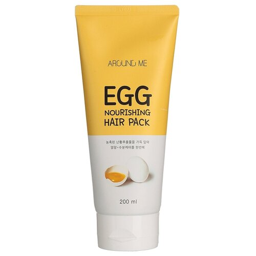 WELCOS Маска для волос Around Me Egg Nourishing Hair Pack 200мл