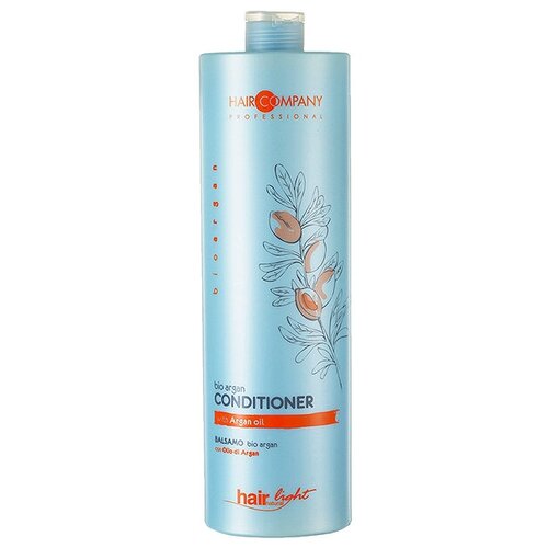HAIR COMPANY Light Bio Argan Conditioner - Бальзам с био маслом Арганы 1000 мл