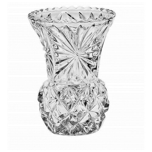 Ваза для цветов 12,6 см Crystal Bohemia "Diamond" / 167588