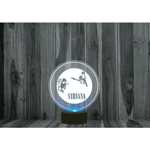 3D светильник, ночник Nirvana, Нирвана № 1
