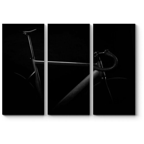 Модульная картина Безупречные линии велосипеда80x57