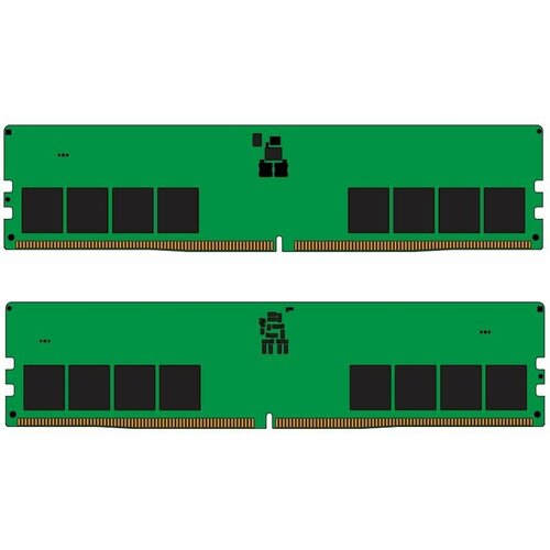 Модуль памяти 64GB Kingston DDR5 5600 DIMM KVR56U46BD8K2-64 Non-ECC , CL46 , 1.1V, (Kit of 2) 2RX8 288-pin 16Gbit, RTL