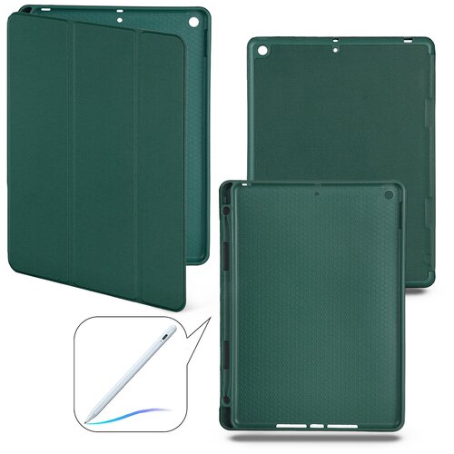 Чехол-книжка Ipd 10.2 (2019/2020/2021) Smart Case (Pencil) Pine Green №6