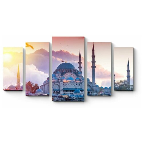 Модульная картина Великолепие Стамбула 130x72
