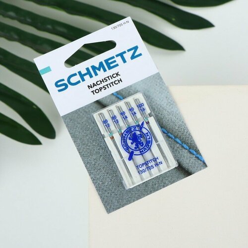 Schmetz Иглы для бытовых швейных машин, Топ Стич, №80-100, 5 шт